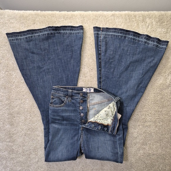 We The Free | Jeans | We The Free People Bell Bottom Jeans 28 High Rise ...